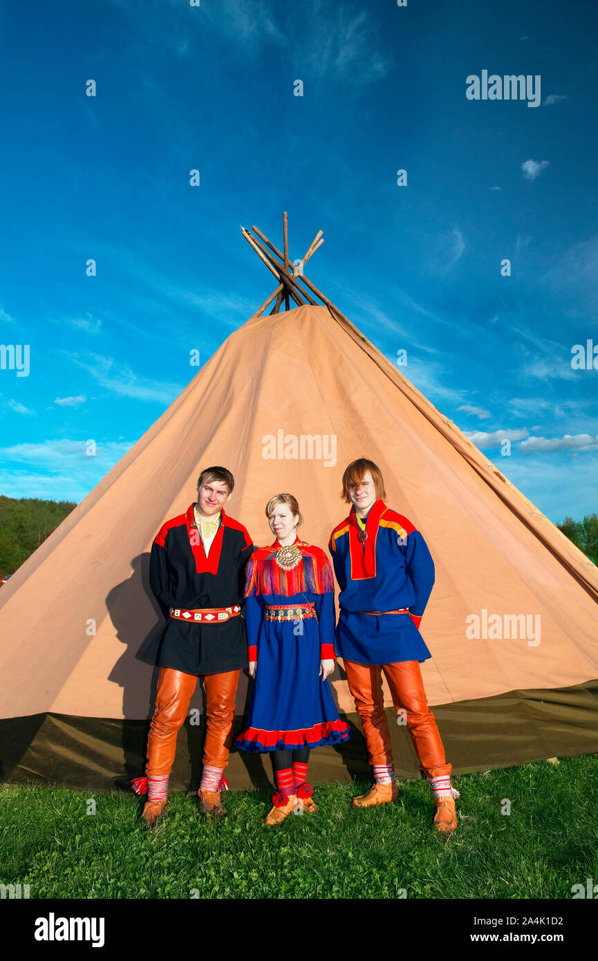 Tent of sami people hi-res stock photography and images - Alamy