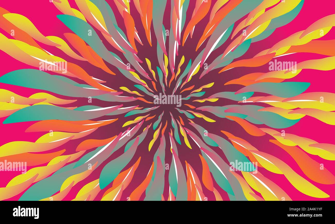 Circus background, carnival red summer banner, fireworks flyer ...