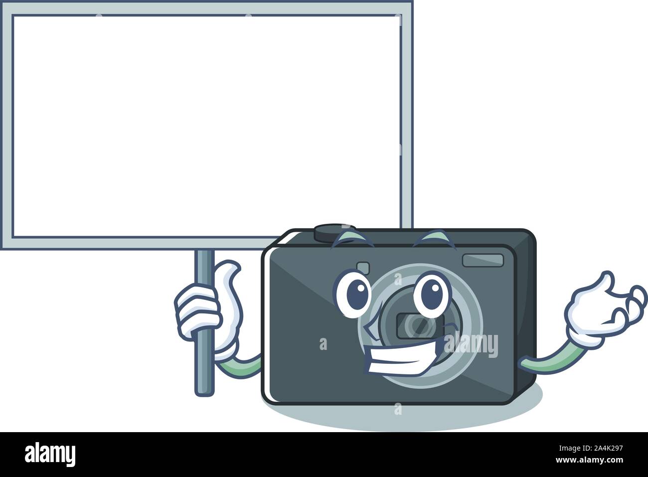 Bring board digital camera in the cartoon shape Stock Vector Image ...