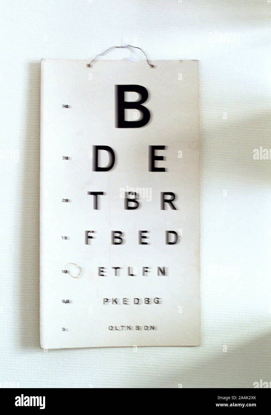 Eye charts hi-res stock photography and images - Alamy