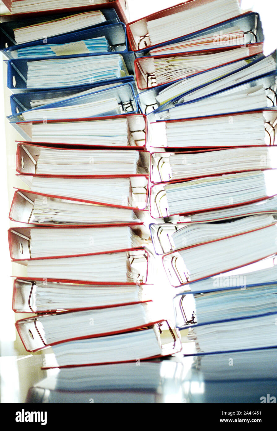 A stack of papers Stock Photo - Alamy