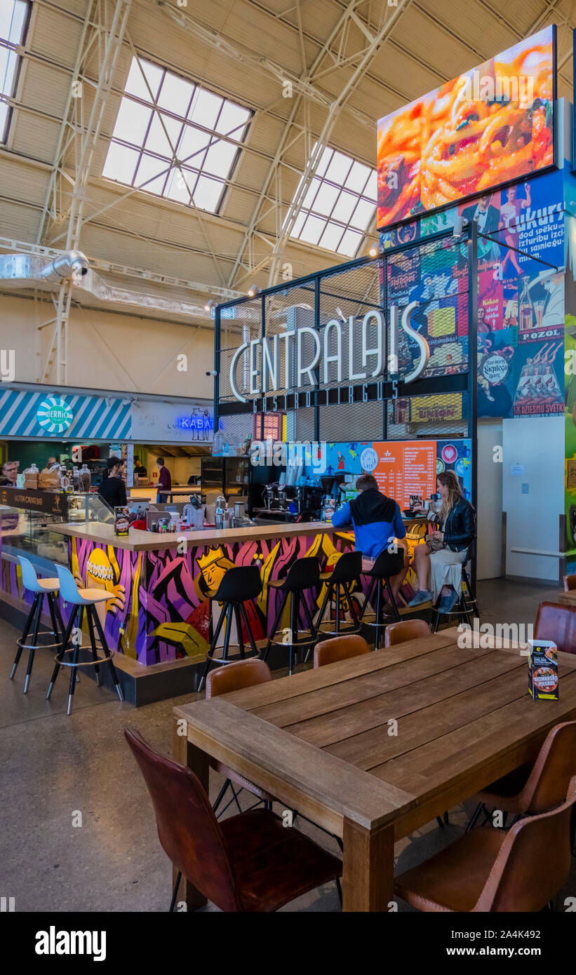 Centralais tirgus riga hi-res stock photography and images - Alamy