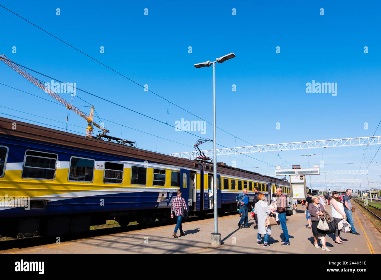 Railway station, Riga, Latvia Stock Photo - Alamy
