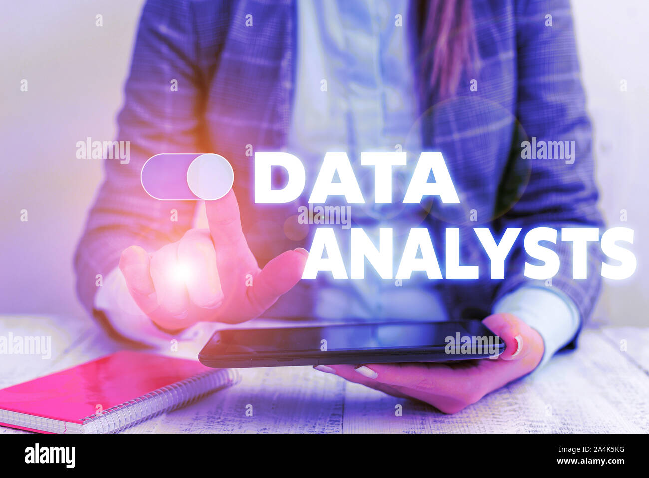 Conceptual hand writing showing Data Analysts. Concept meaning Programmer Design and Create ...