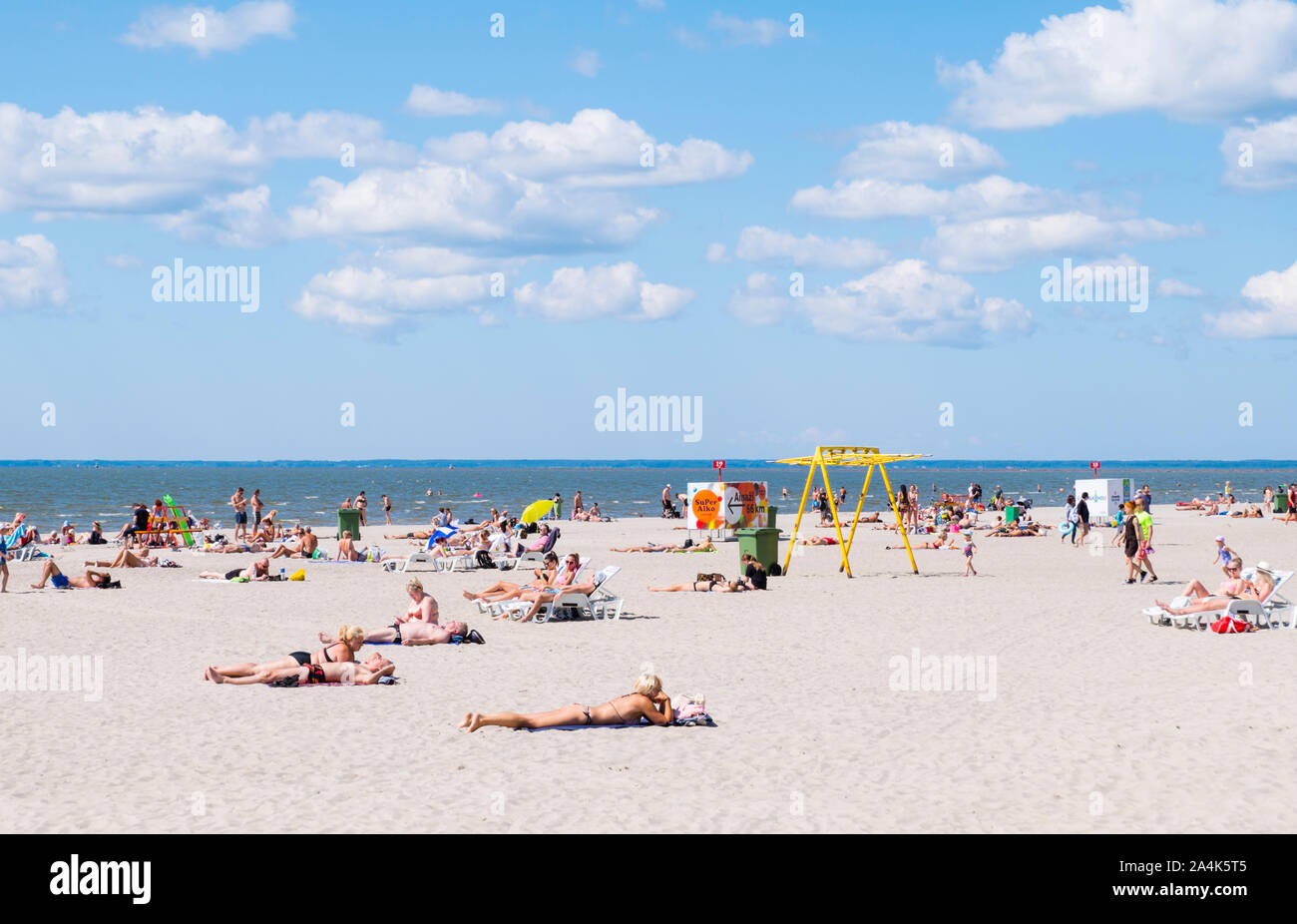 Parnu beach hi-res stock photography and images - Alamy