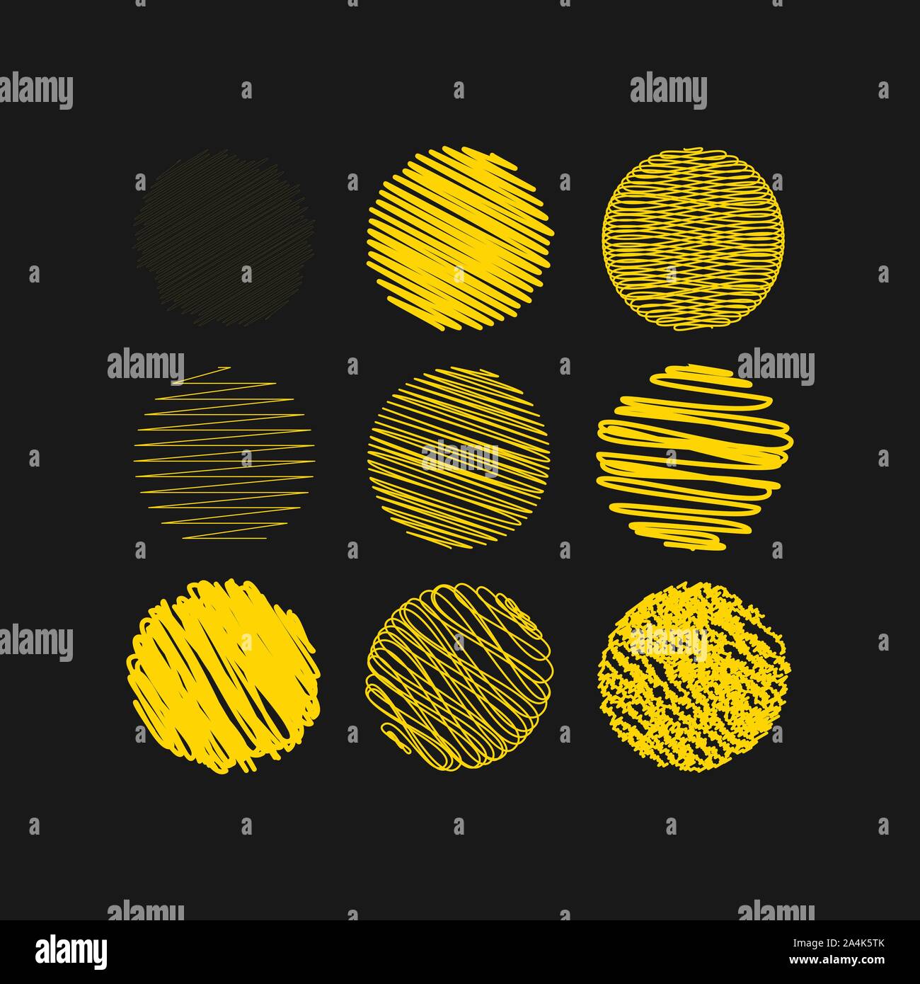 Hatched Circle High Resolution Stock Photography and Images - Alamy