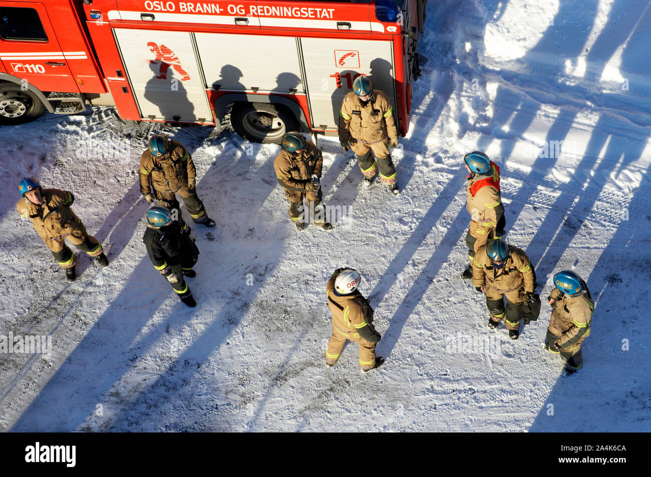 Many firemen hi-res stock photography and images - Alamy