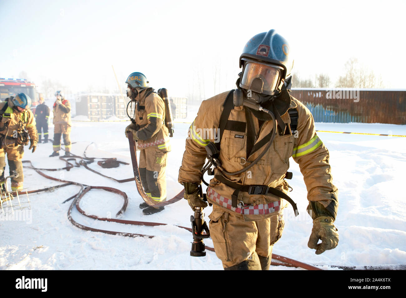 Firemen vehicles hi-res stock photography and images - Alamy
