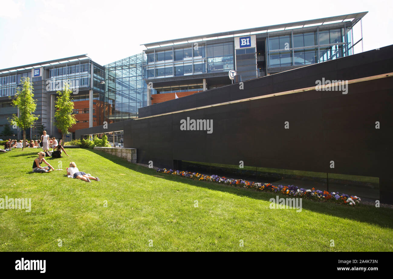 BI - Norwegian School of Management, Nydalen in Oslo Stock Photo - Alamy