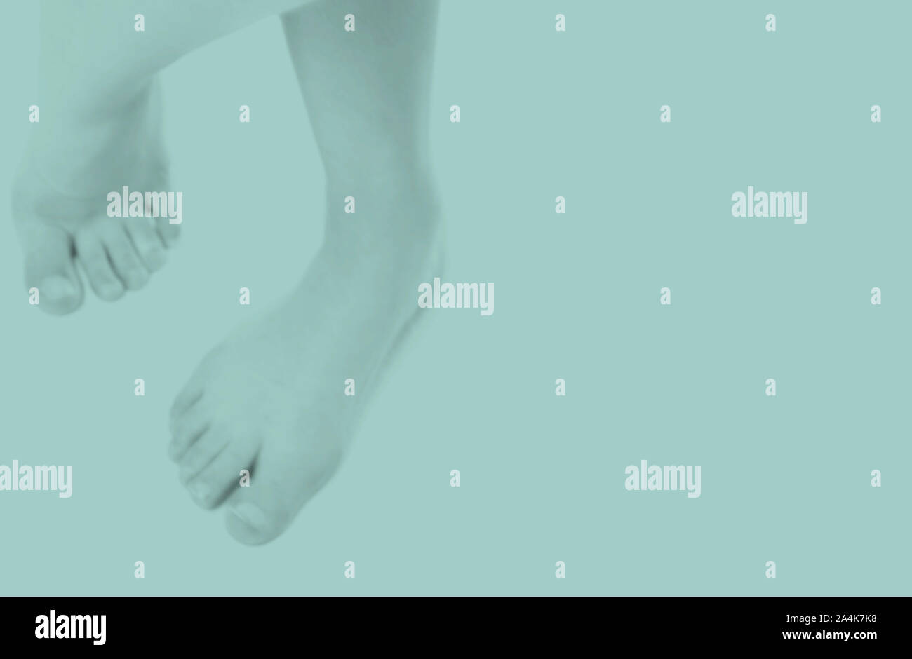 Black and white toes hi-res stock photography and images - Alamy