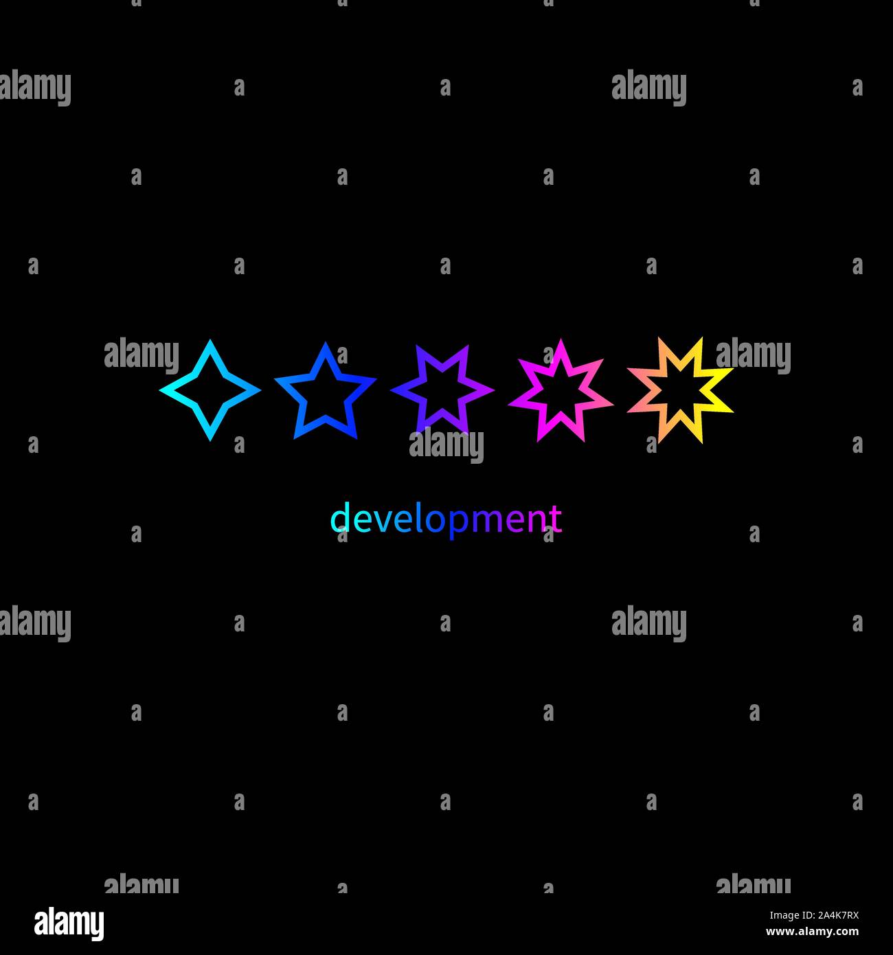 Transform, change, growth icon, training, evolution icon business ...