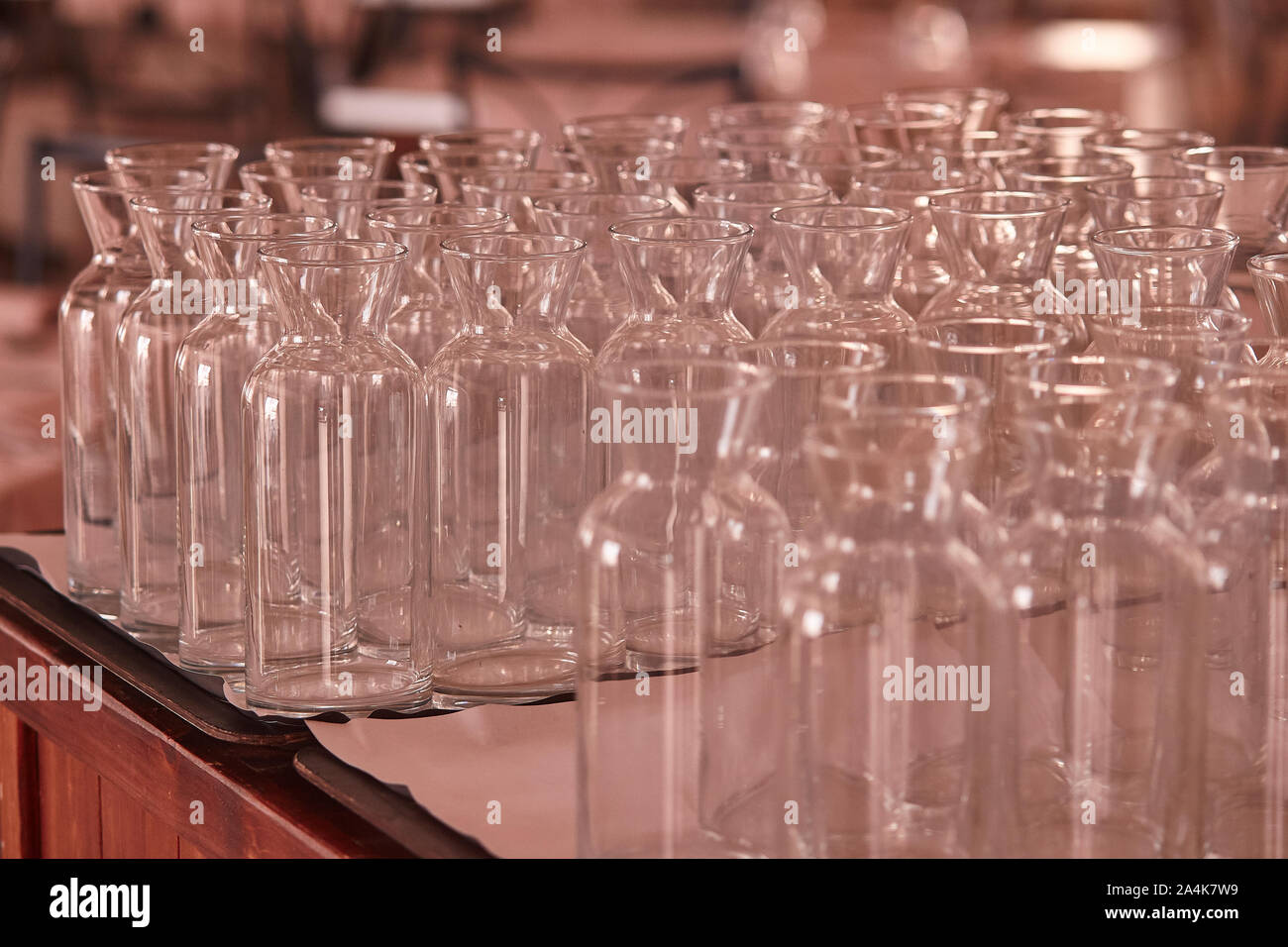 Glass drink carafes hi-res stock photography and images - Alamy