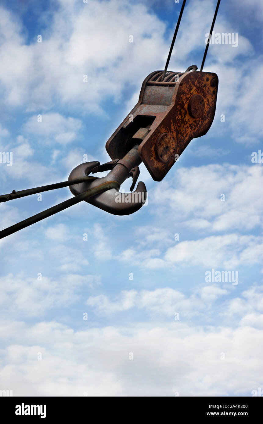 A lifting hook Stock Photo - Alamy