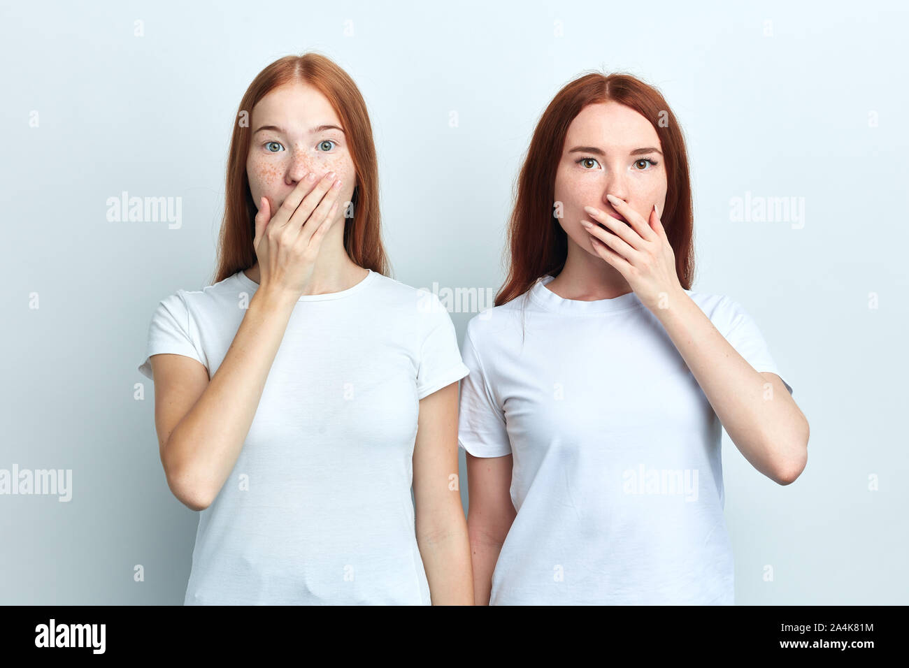 speechles two scred best friends has seen awful terrible creature, two ...