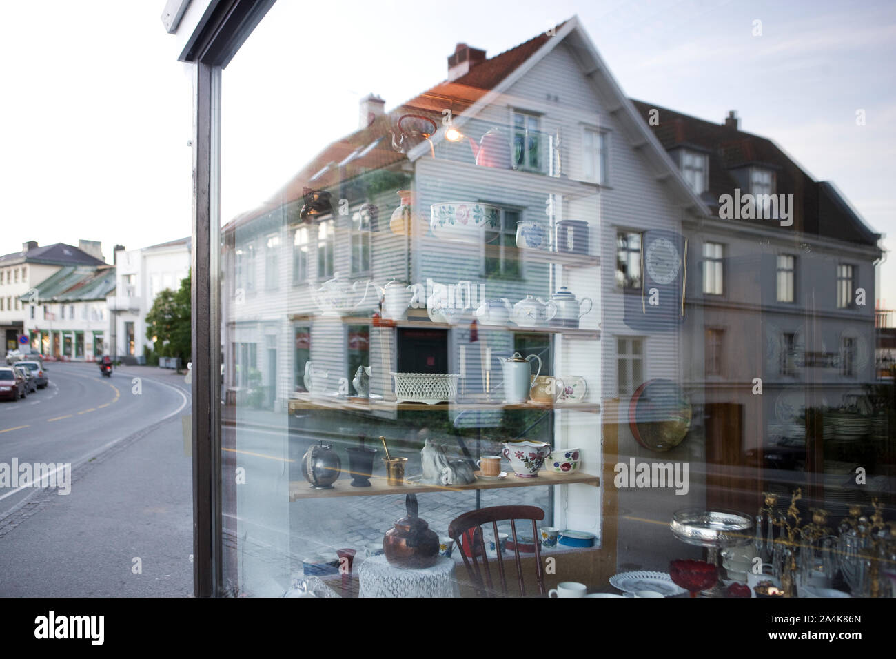 Mandal village in Sørlandet Stock Photo - Alamy