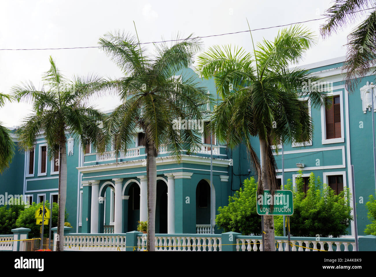 Typical architectural buildings of Puerto Rico Stock Photo - Alamy