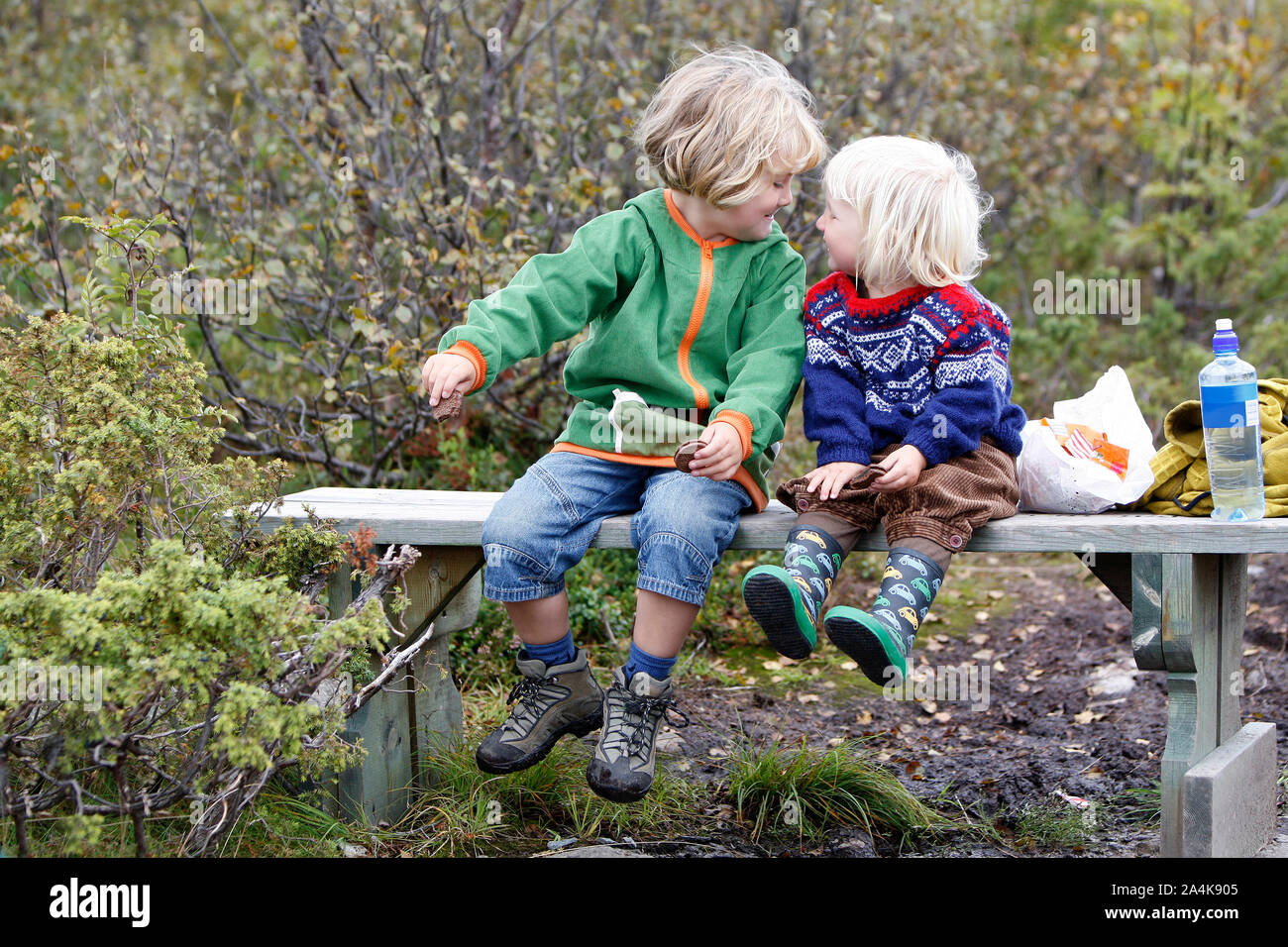 Girls sitting on branch hi-res stock photography and images - Alamy