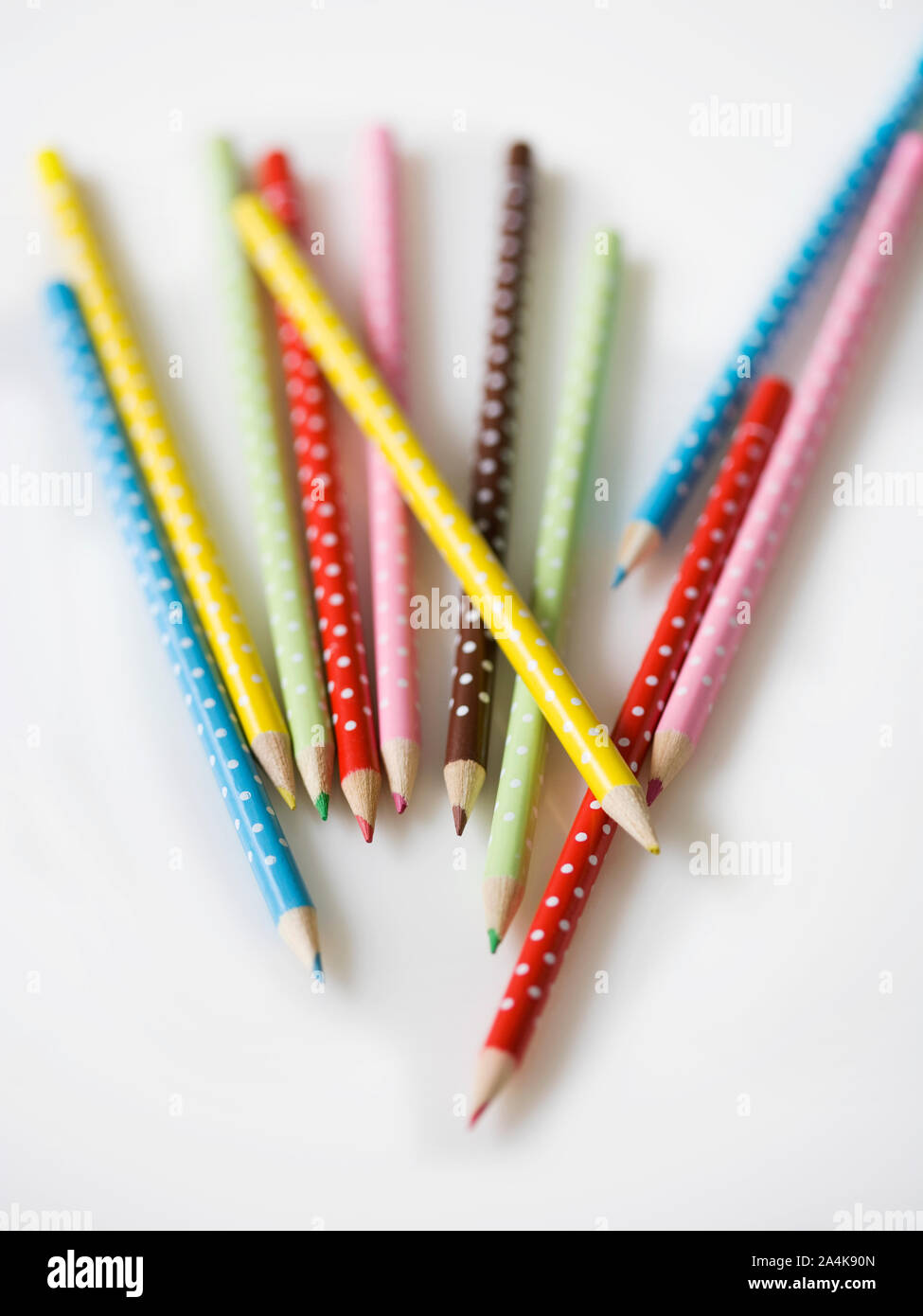 Pencil Crayons - design - graphic design Stock Photo - Alamy