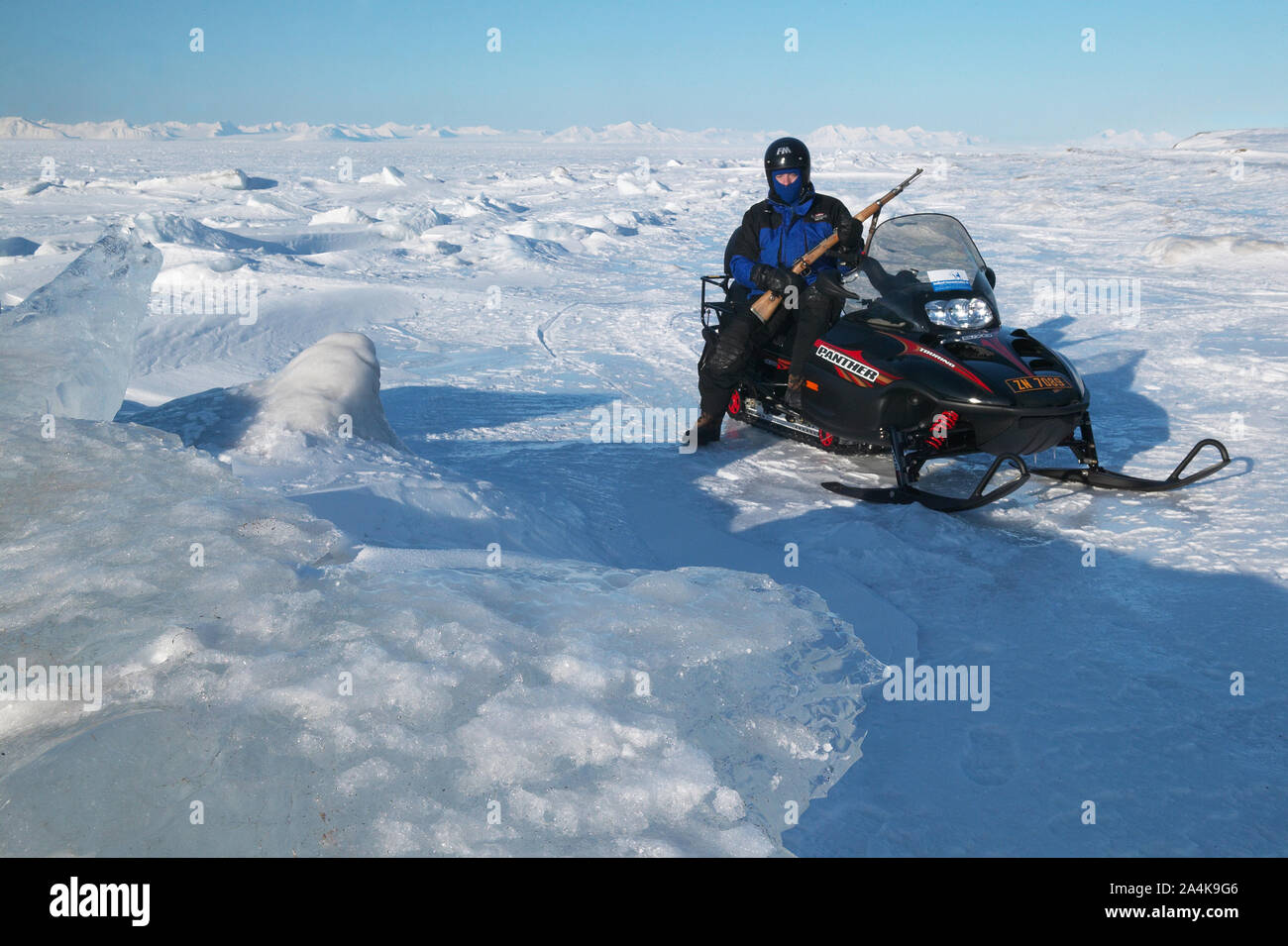 You need a gun to protect yourself against polar bears at Svalbard ...