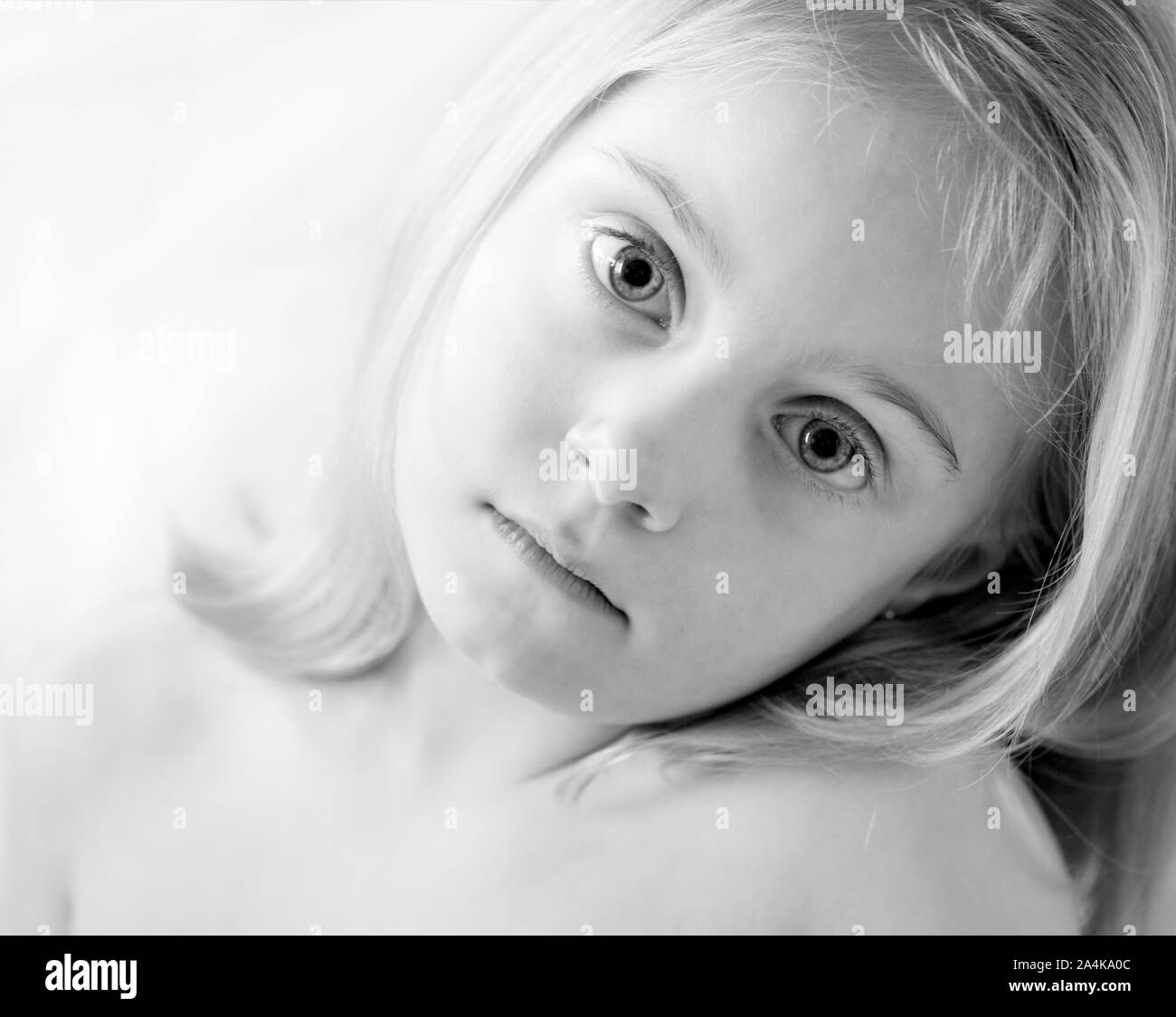12 years girl Black and White Stock Photos & Images - Alamy