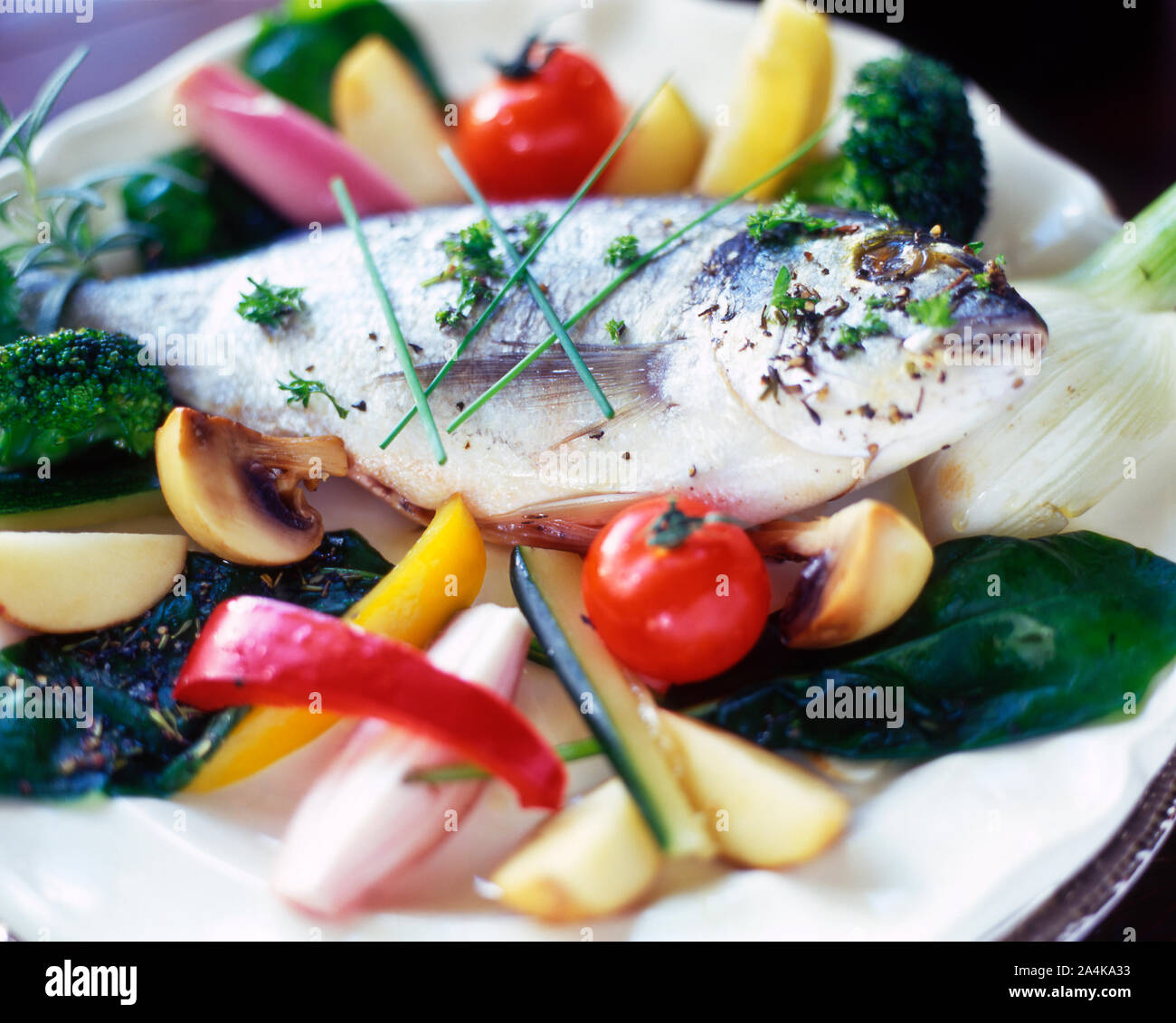A fish dish Stock Photo - Alamy