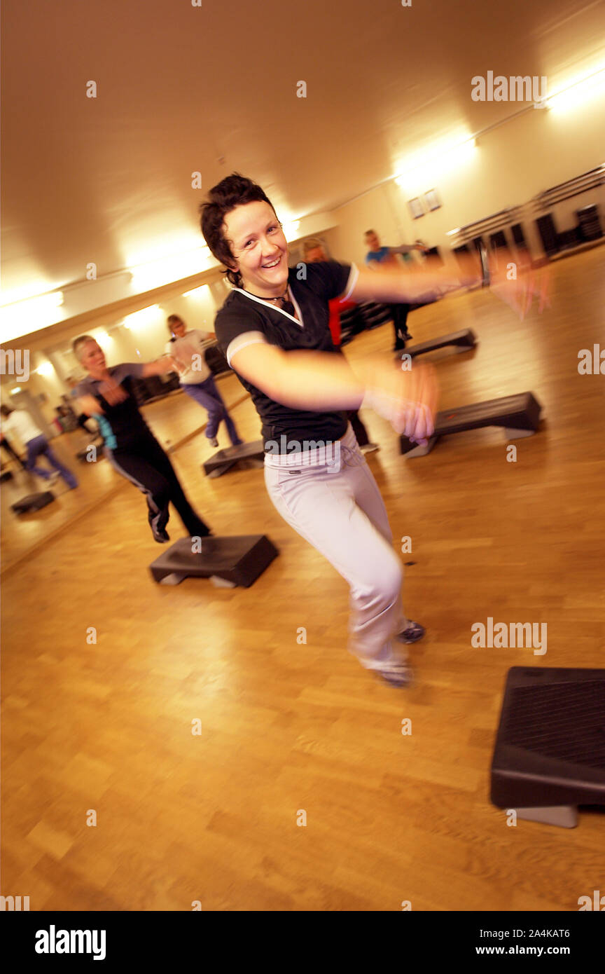 Aerobic movements hi-res stock photography and images - Alamy