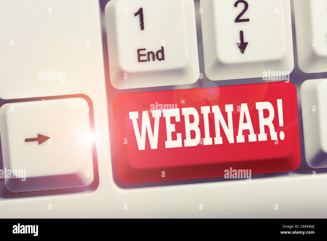 Writing note showing Webinar. Business concept for seminar or other ...