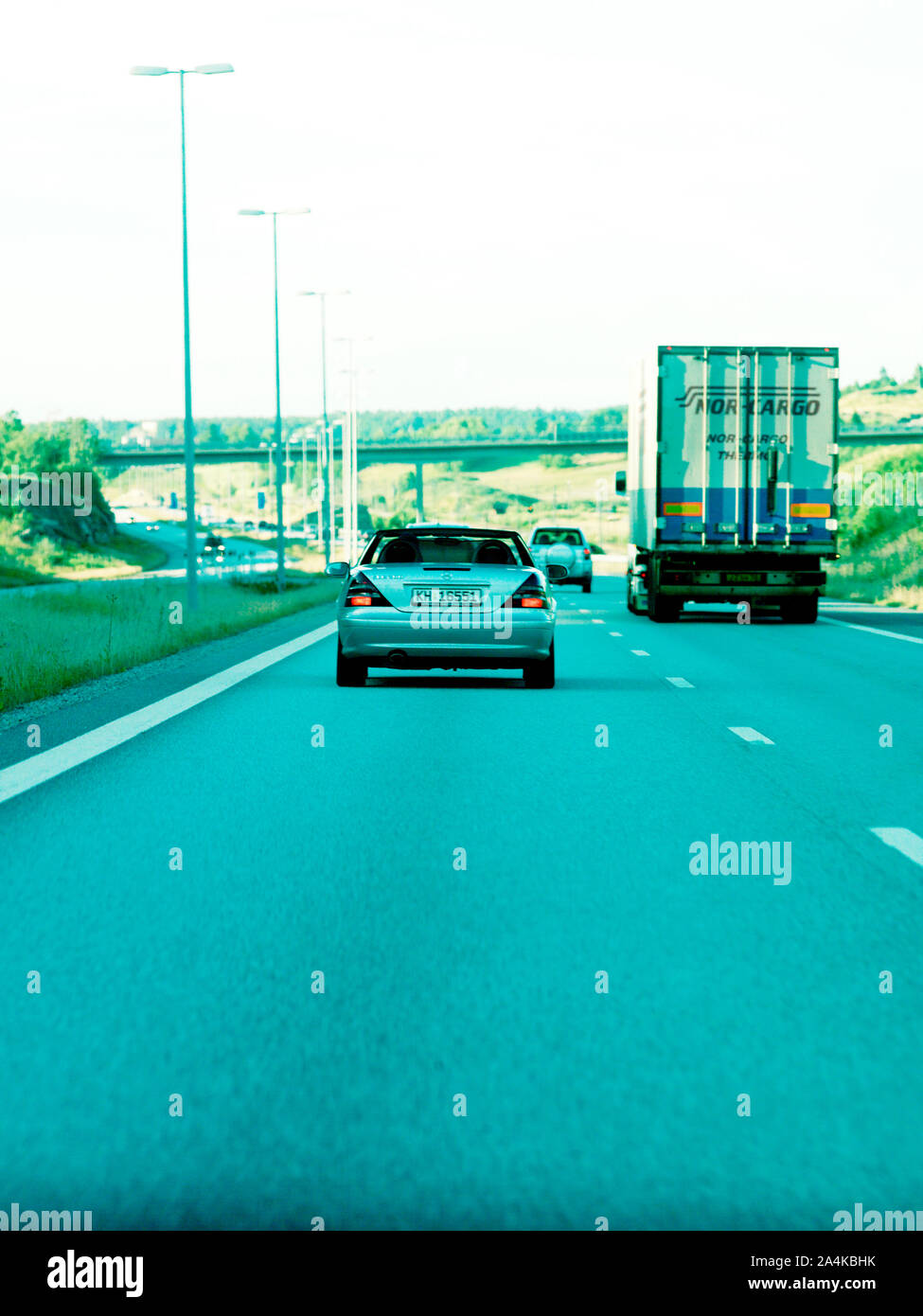 Trucks traffic driving hi-res stock photography and images - Alamy