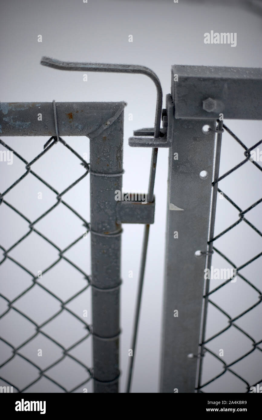 A steel gate Stock Photo - Alamy