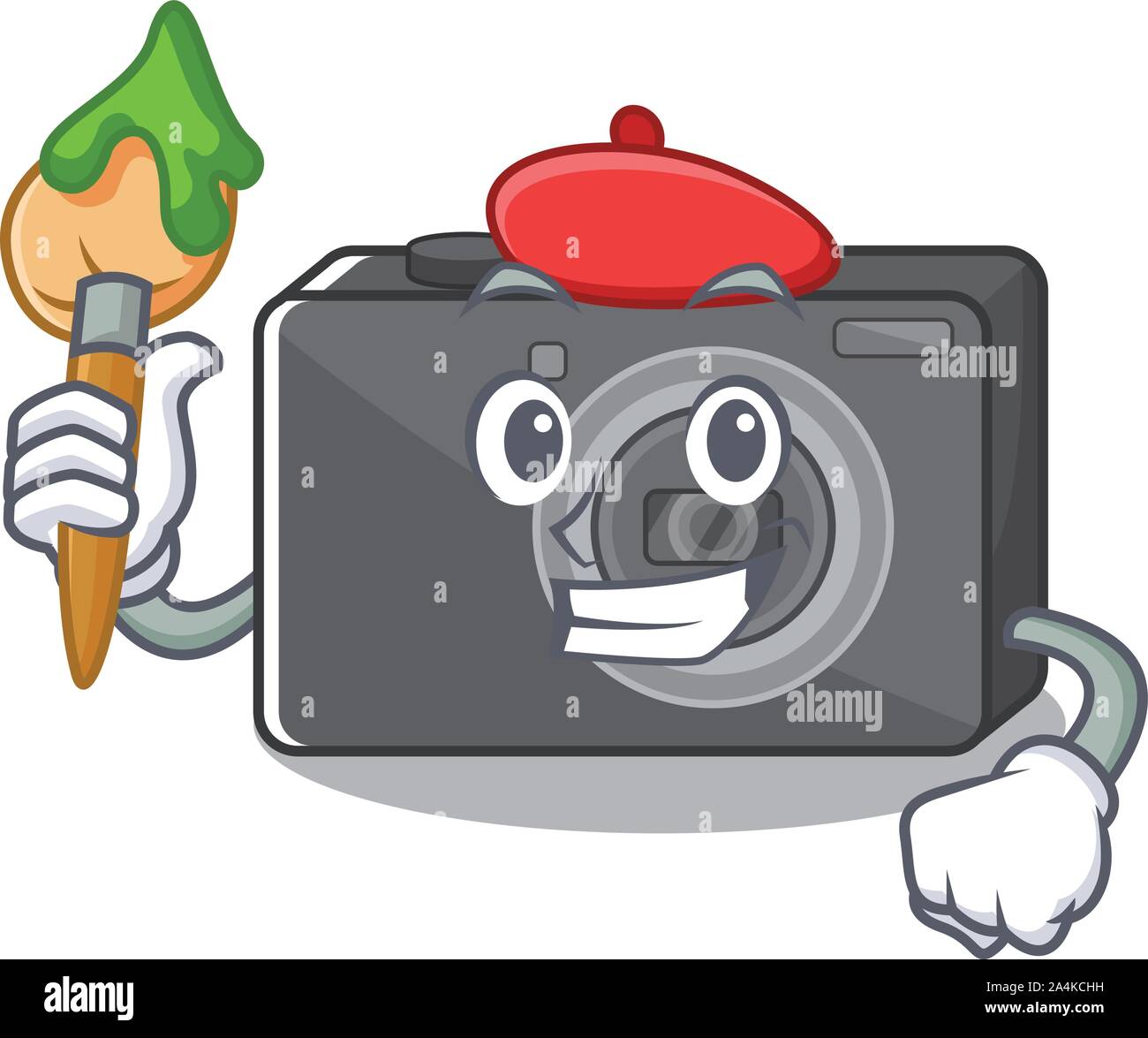Artist digital camera in the cartoon shape Stock Vector Image & Art - Alamy