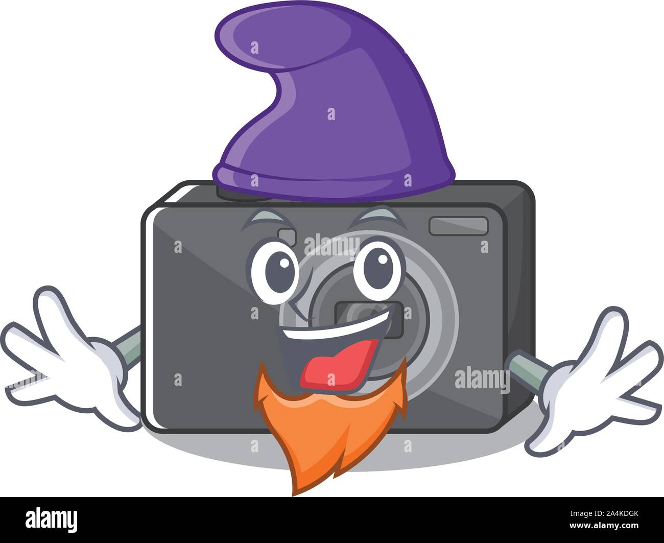 Elf digital camera in the cartoon shape Stock Vector Image & Art - Alamy