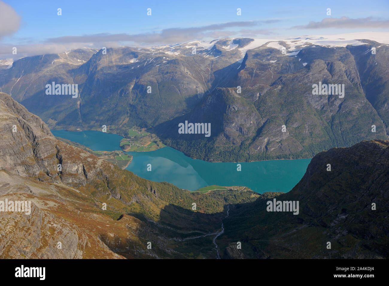 Norway briksdalen hi-res stock photography and images - Alamy