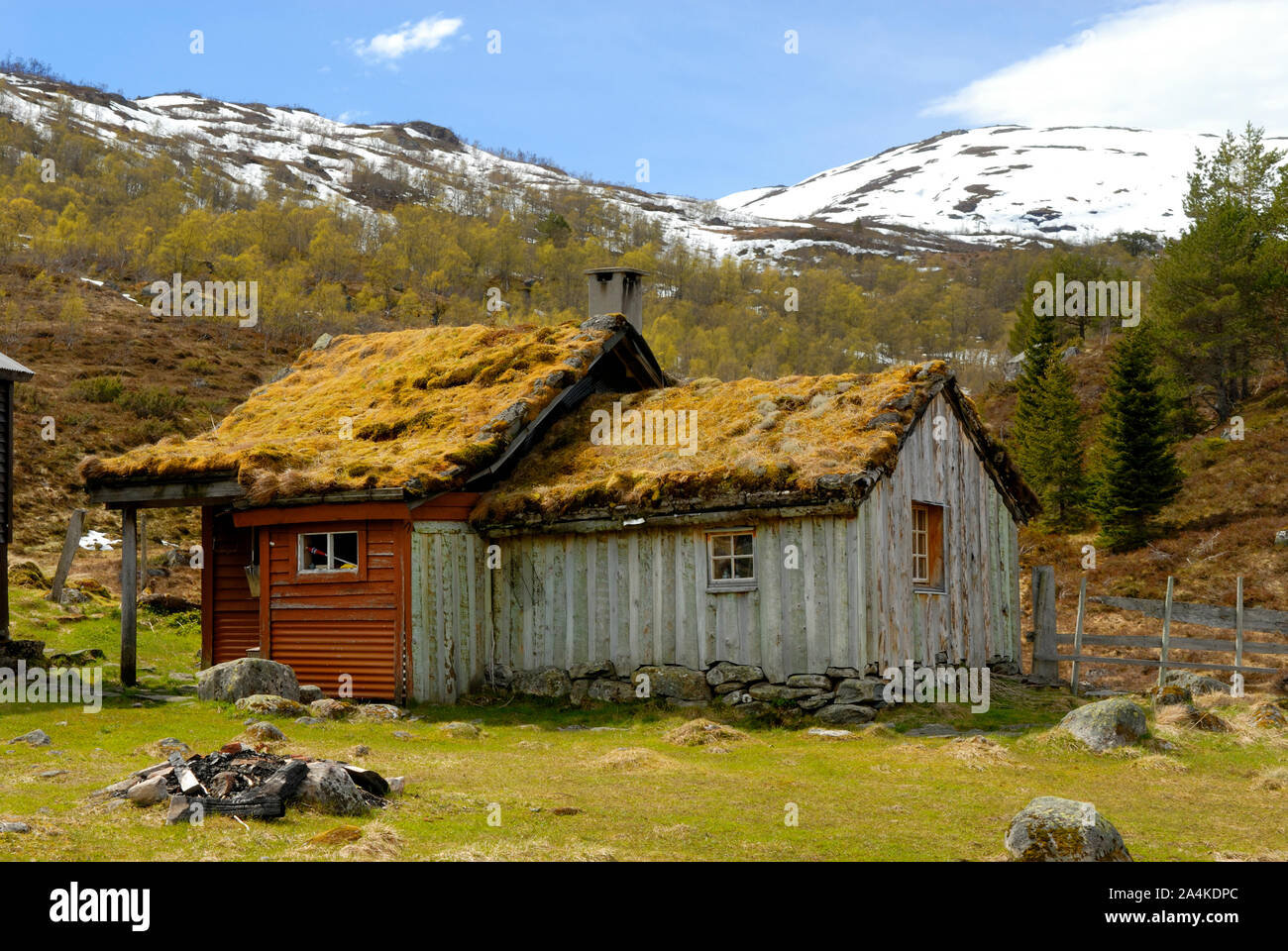Torsnes summer farm, Gaular kommune Stock Photo - Alamy