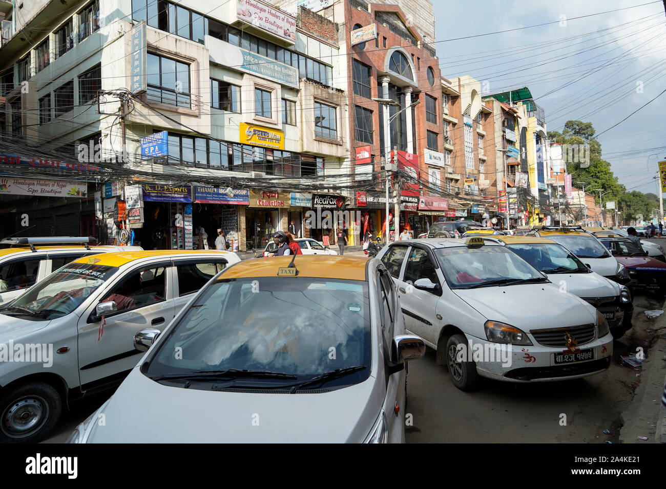 Taxis nepal hi-res stock photography and images - Alamy