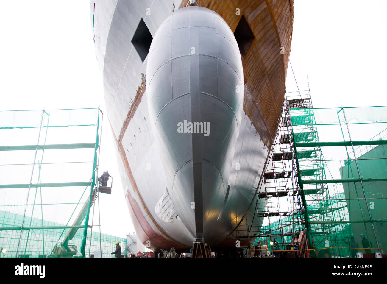 Shipyard in Germany Stock Photo - Alamy