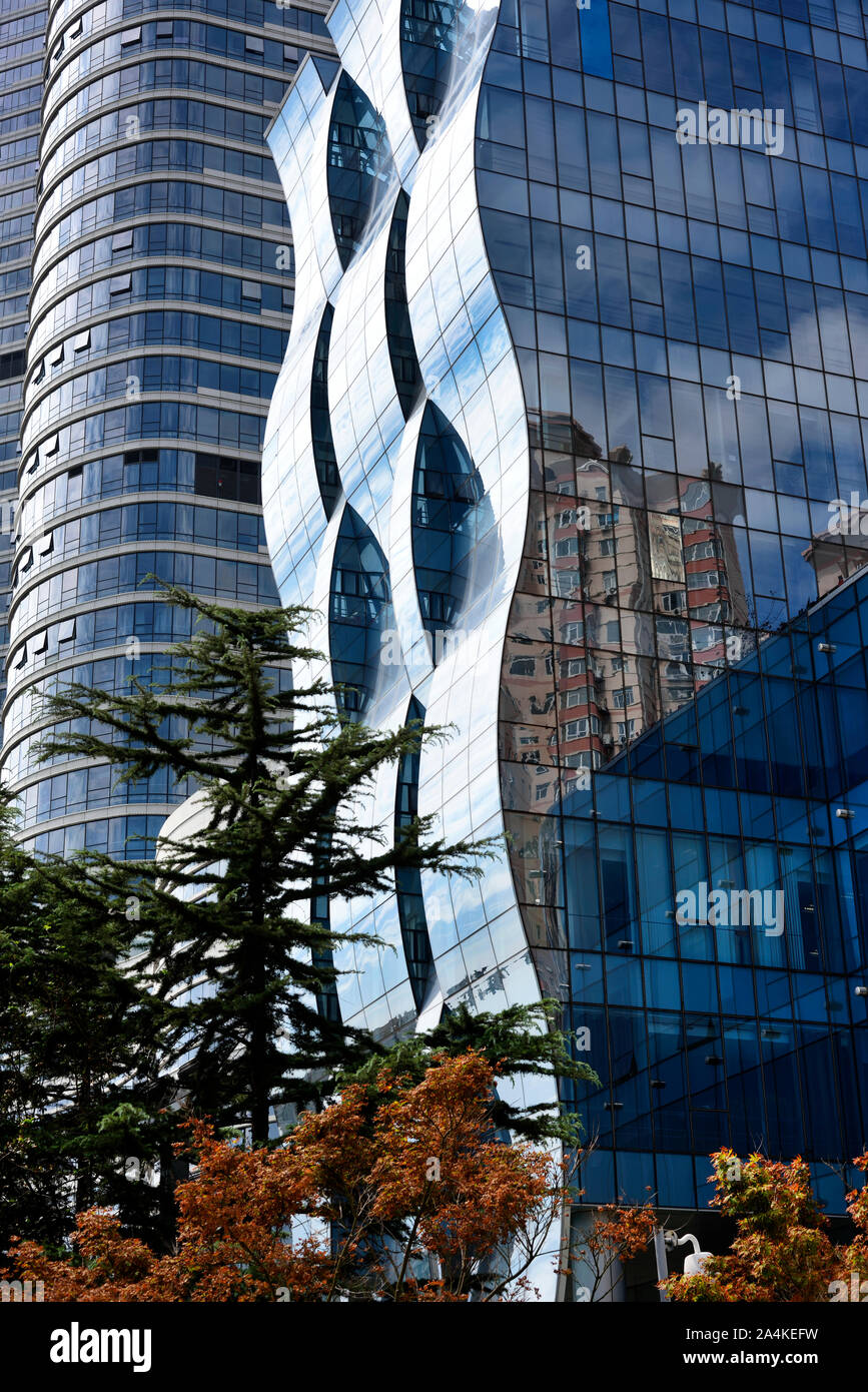 Modern Architecture Qingdao China Stock Photo - Alamy