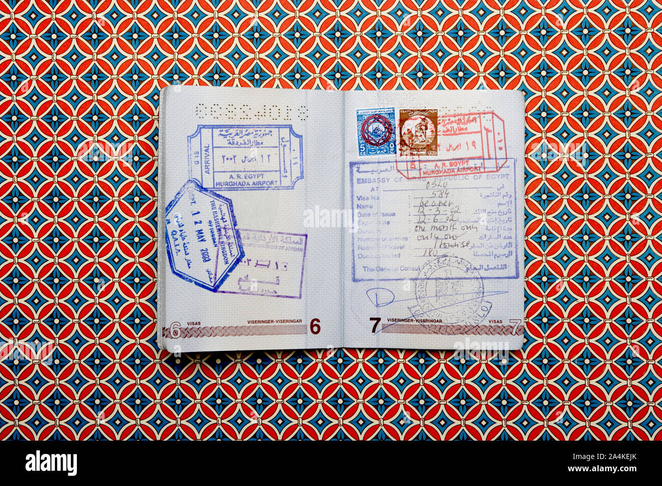 Norwegian Passport Stamp