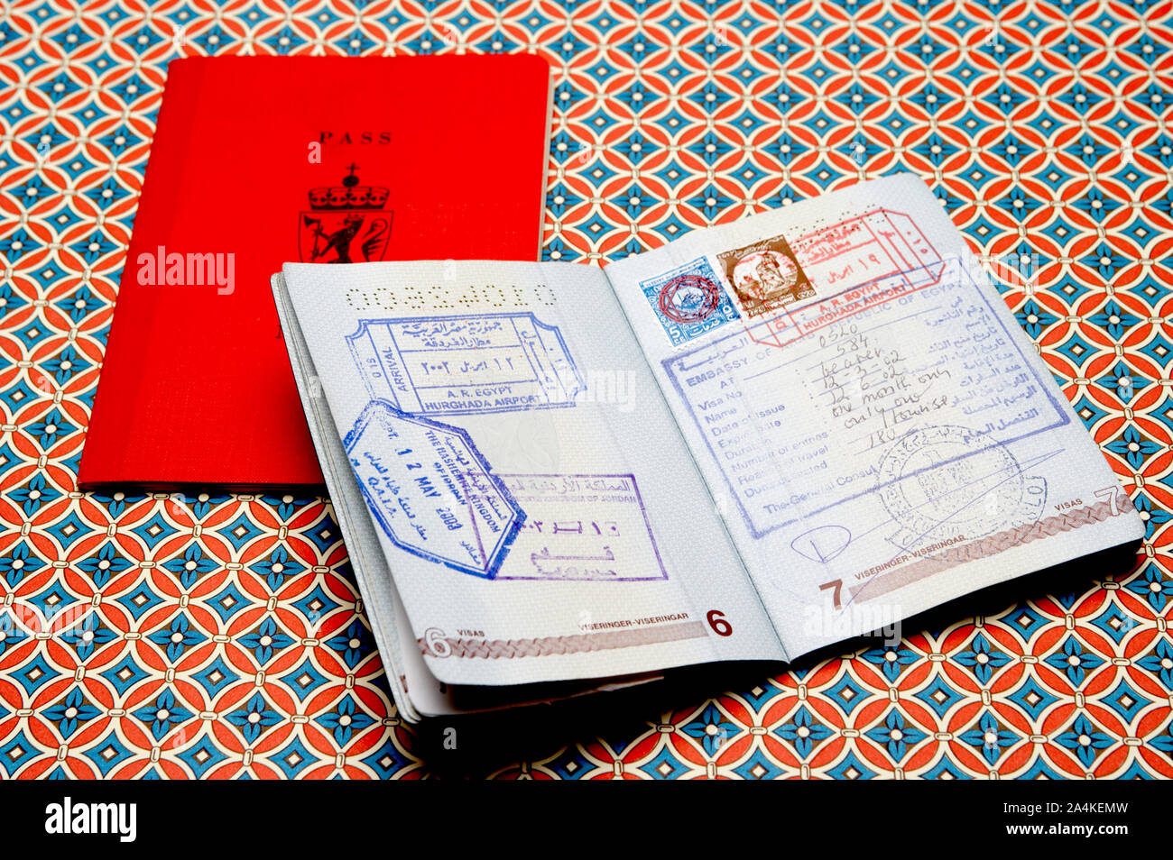 Norwegian Passport Stamp