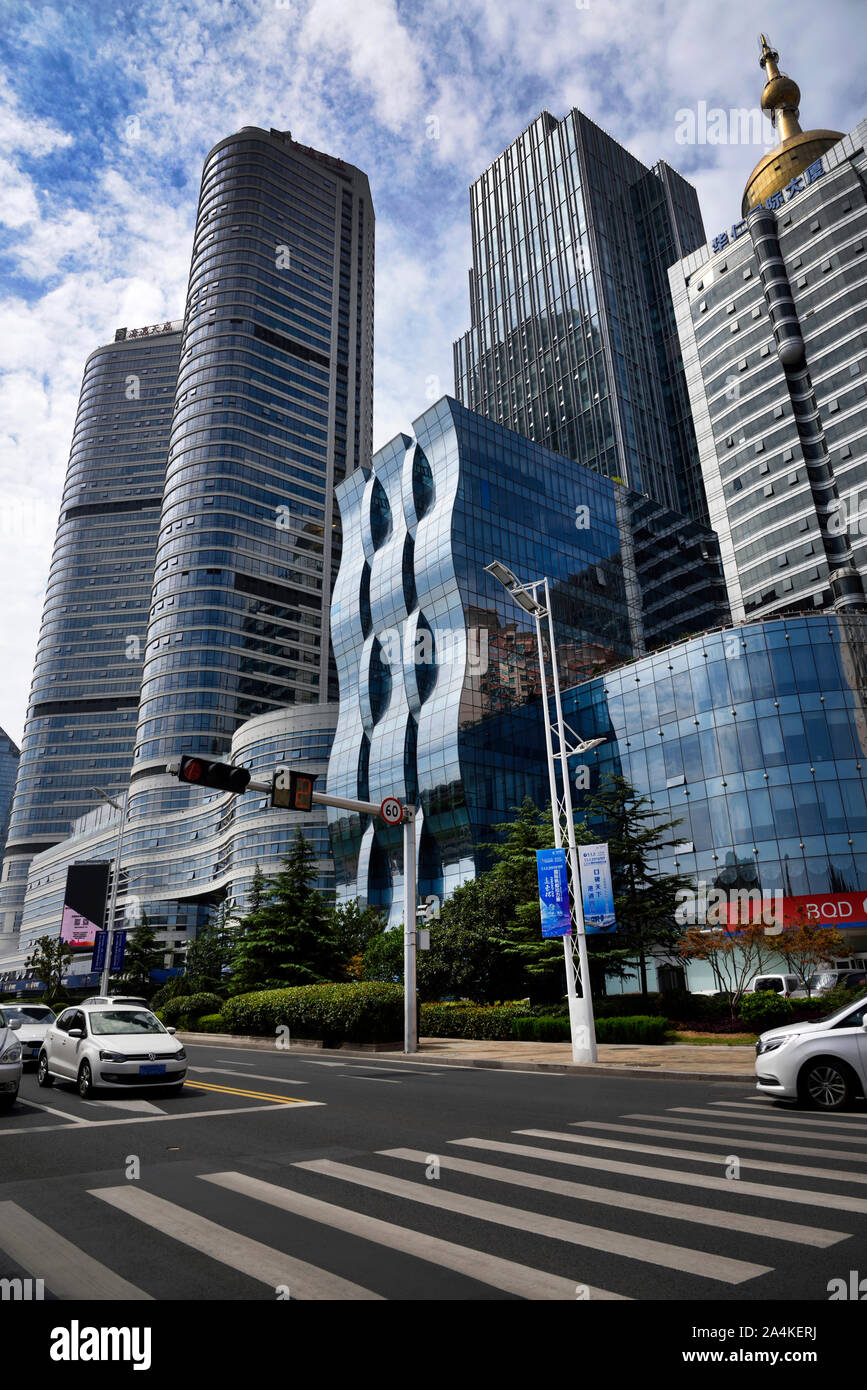 Modern Architecture Qingdao China Stock Photo - Alamy