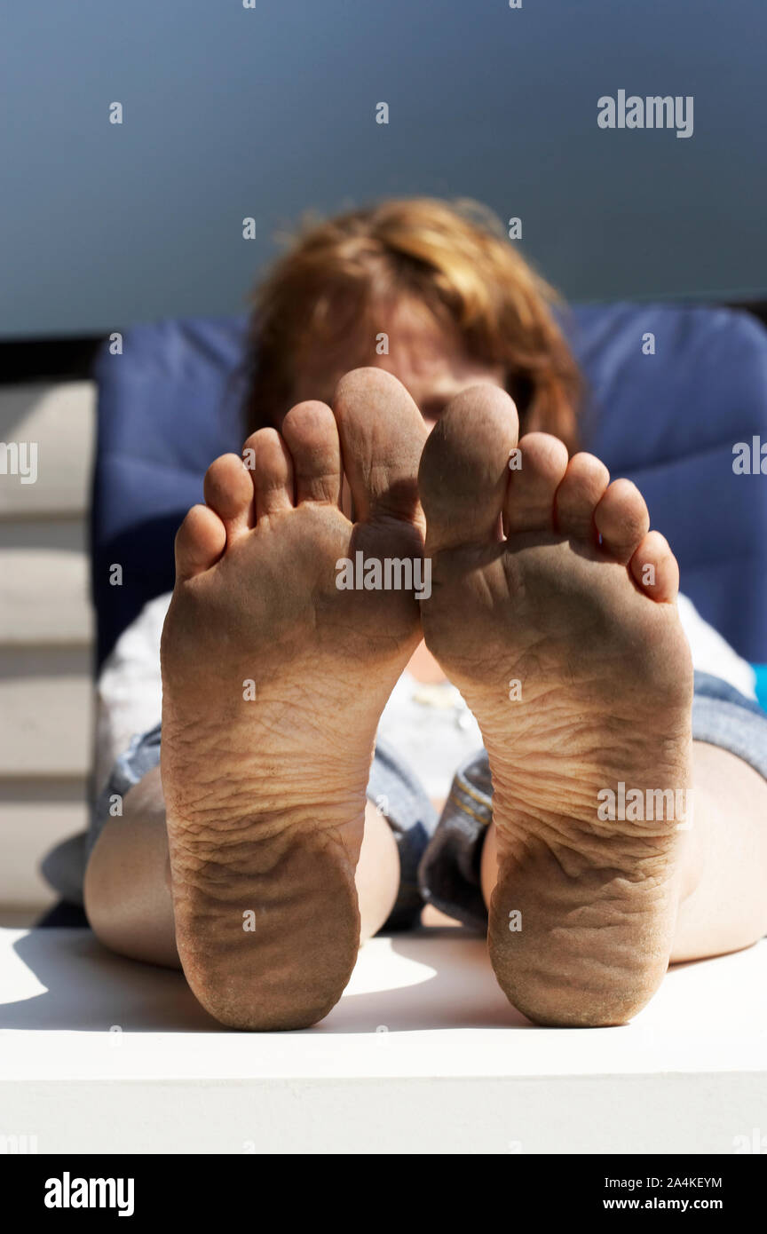 Sole of the foot Stock Photo - Alamy