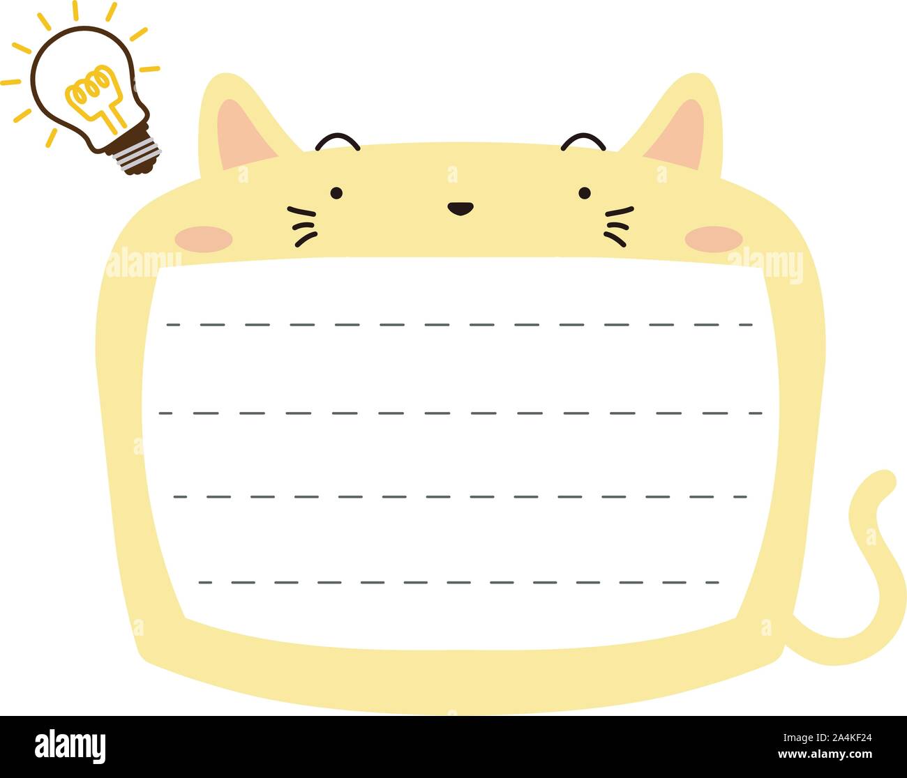 Noteboard notice board Stock Vector Images - Alamy