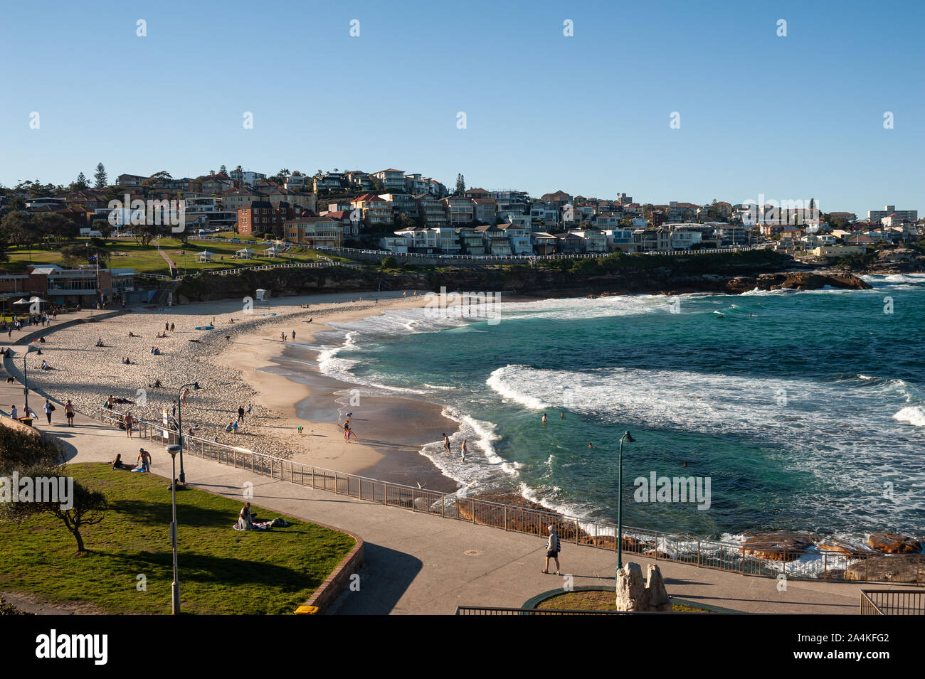 24.09.2019, Sydney, New South Wales, Australia - Elevated view of ...