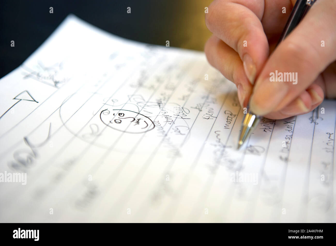 notes / notebook Stock Photo - Alamy