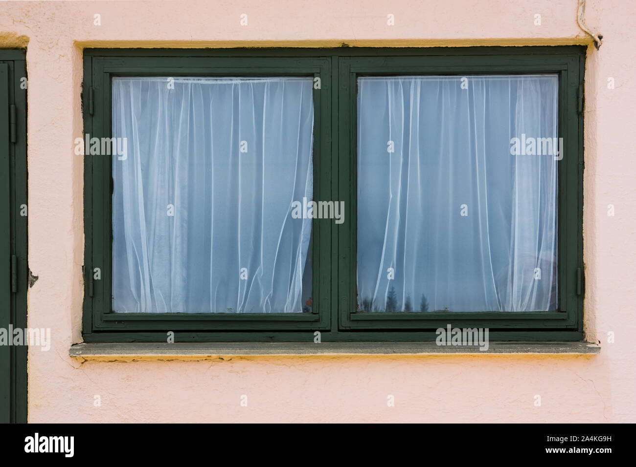 Window with curtains Stock Photo - Alamy