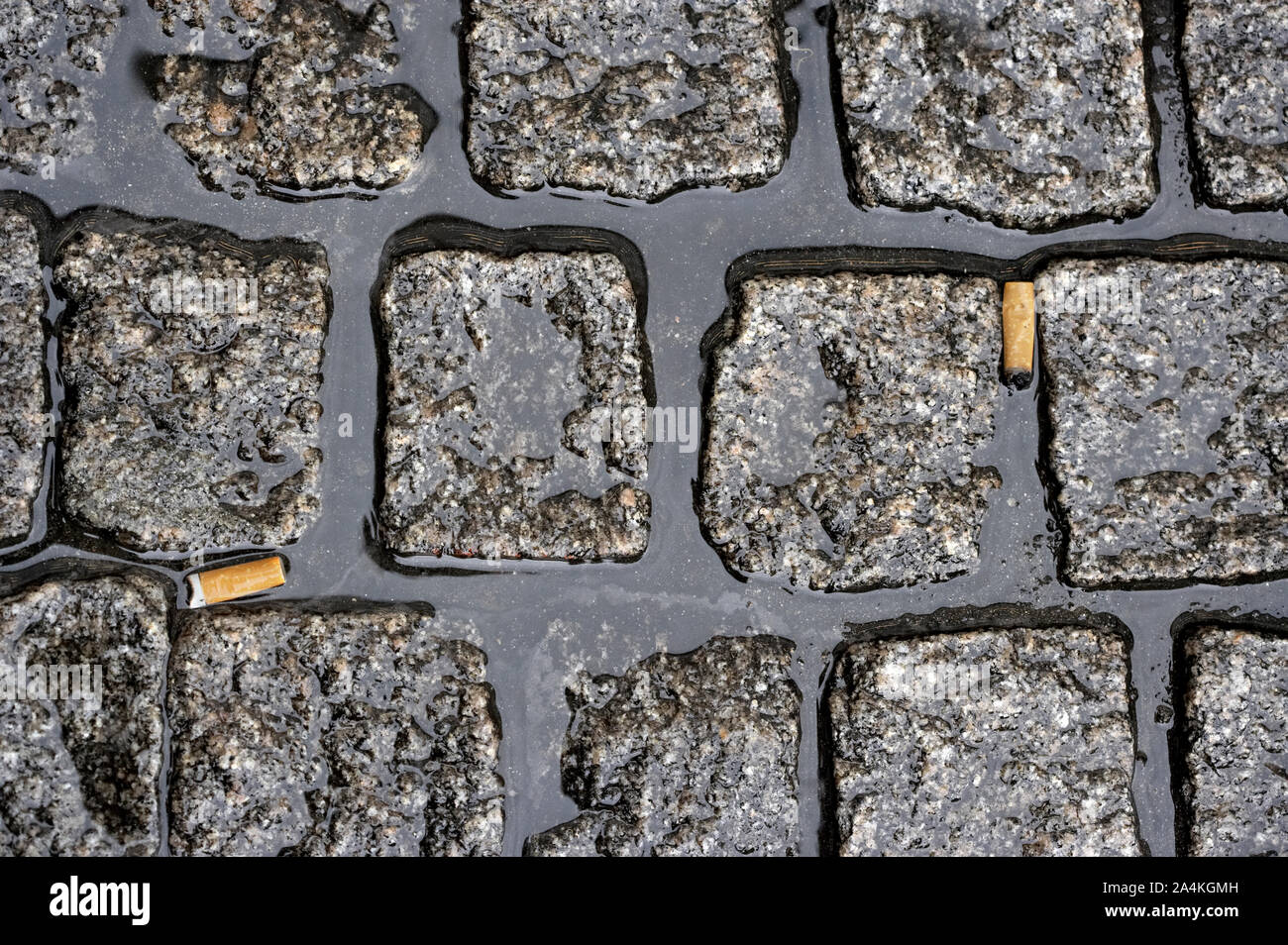 Wet Cigarettes High Resolution Stock Photography and Images - Alamy