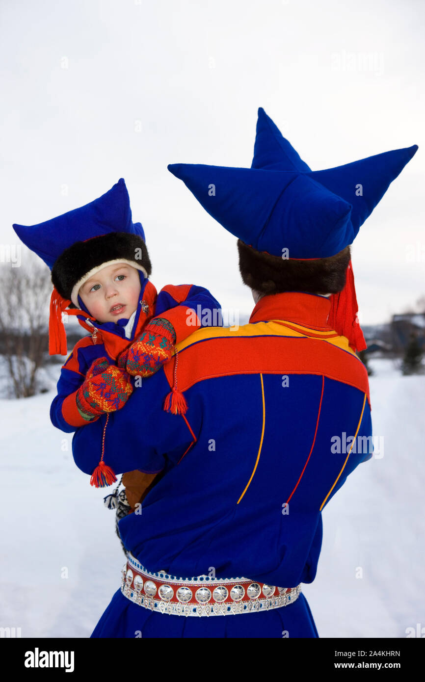 Laplander boys in Karasjok. Lapps / Laplander / Laplanders / Lapplander ...
