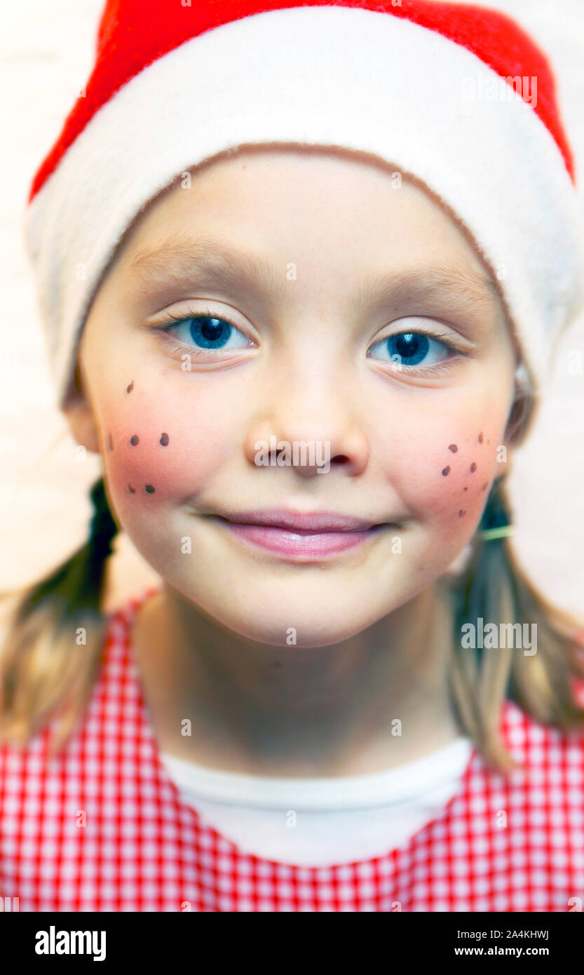 Red Cheeks Girl at Sherry Powers blog