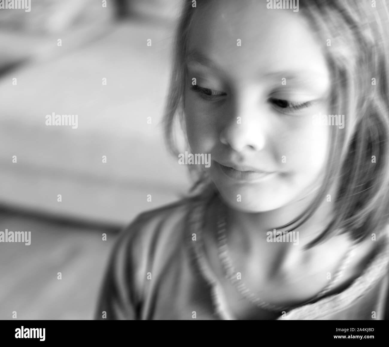 Girl 1 3 Black and White Stock Photos & Images - Alamy