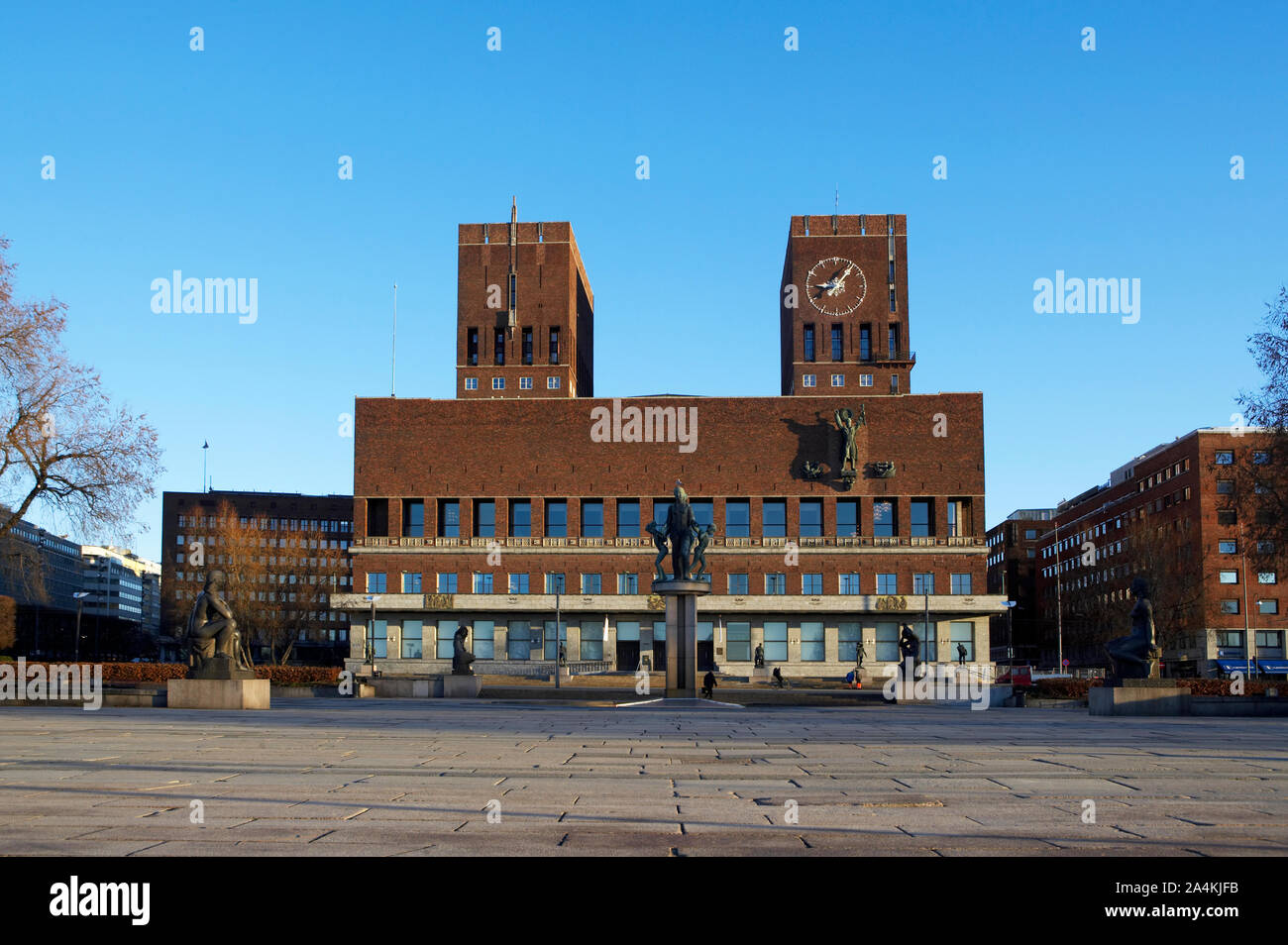 Oslo City Hall Stock Photo - Alamy