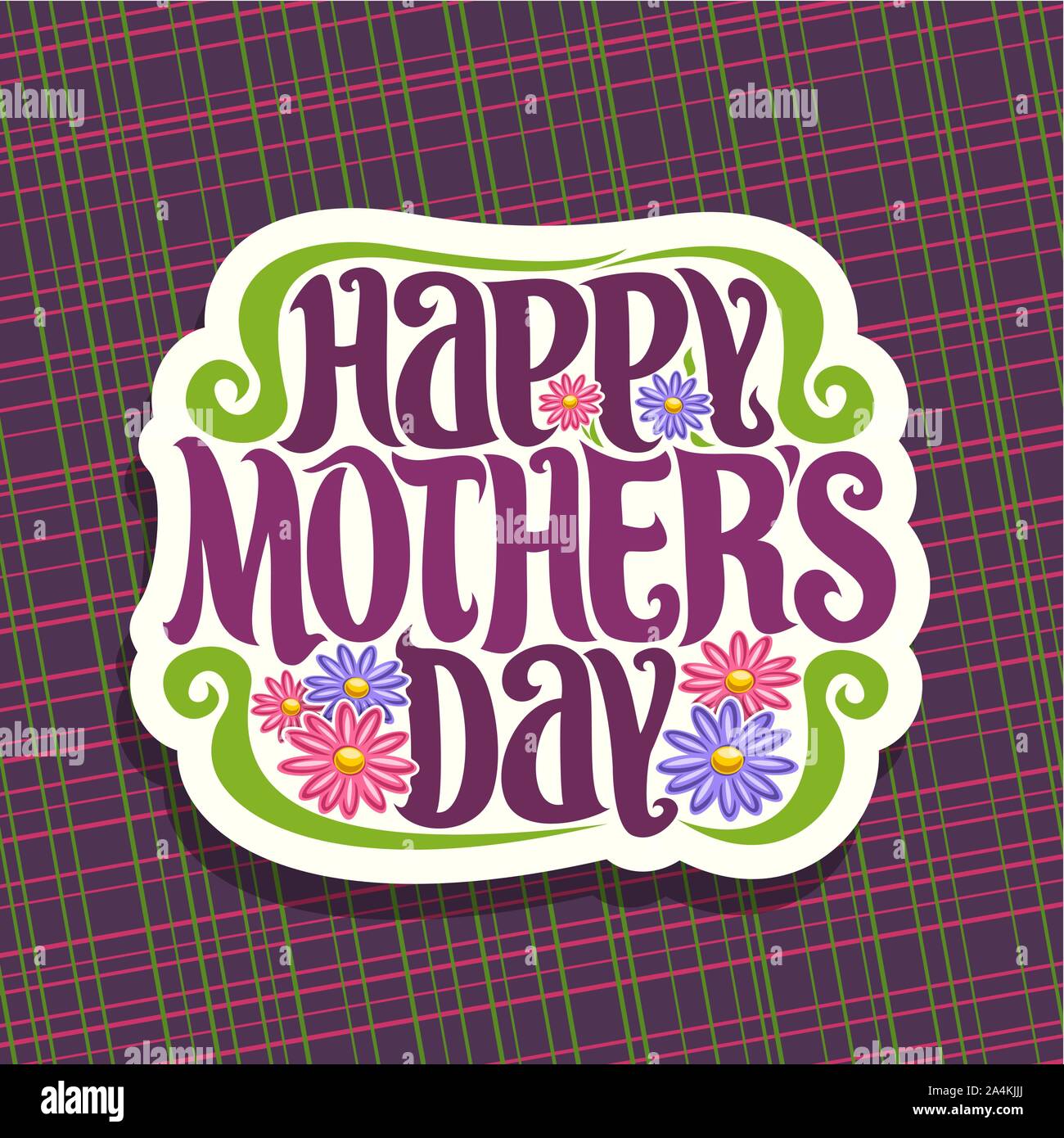 Love mom sign paper Stock Vector Images - Alamy